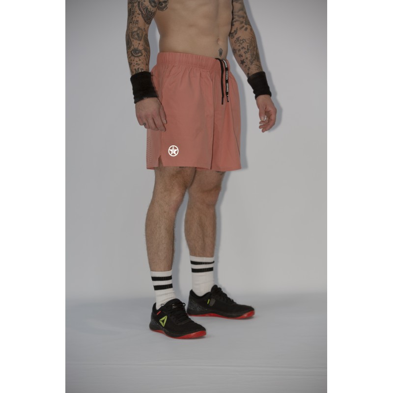 Short entraînement homme COMPETITION 3.0 - rose SUNSTONE SAVAGE BARBELL